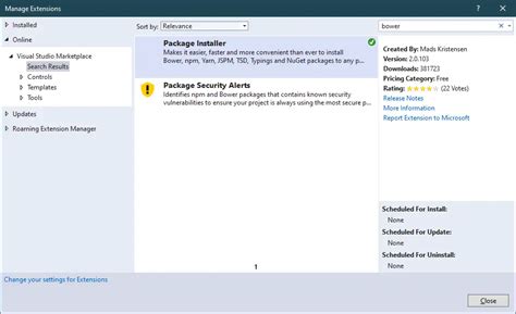 How To Install Bower In Visual Studio