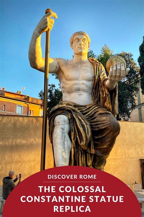 See The Colossal Statue Of Constantine At The Capitoline Museums Rome
