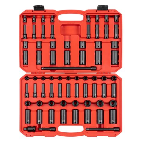 Tekton 72pc 3 8in 12p Imp Socket Set Sae Met Model Sid91406 Northern Tool