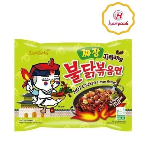 Samyang Hot Chicken Jjajang Flavor Ramen 140g Shopee Malaysia