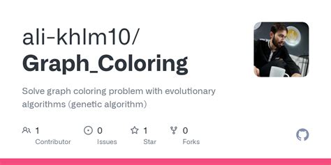 Github Ali Khlm Graph Coloring Solve Graph Coloring Problem With Evolutionary Algorithms