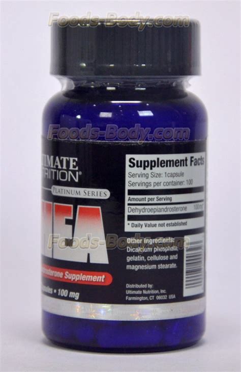 DHEA 100 MG 100 капс ᐈ Ultimate Nutrition — купить в Днепре, отзывы ...