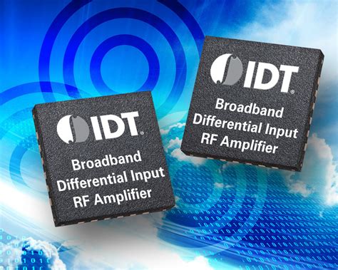 Idt Announces Broadband Differential Input Rf Amplifier Simplifying Rf Dac And Integrated