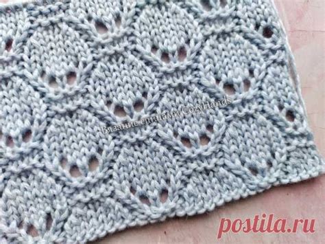 узоры спицами Схемы вязания кружева Вязаные стежки Вязаное кружево