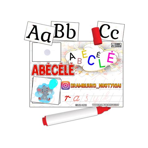 „abėcėlė” Drambliuko Nuotykiai