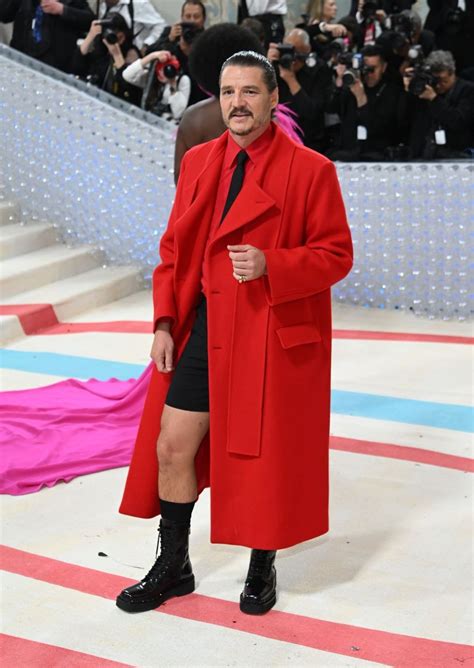 The Internets Daddy Pedro Pascal Served Legs At The 2023 Met Gala