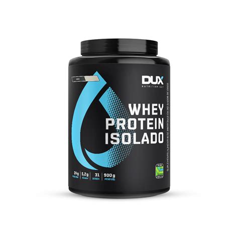Dux Whey Protein Isolado 900g Coco Armazém Fit Store Juvevê
