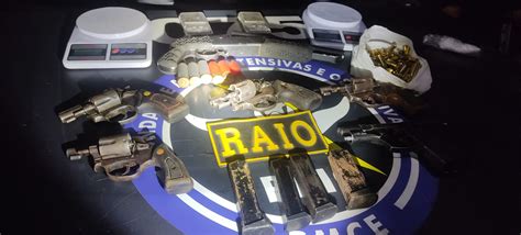 Seis Armas De Fogo São Apreendidas Pelo Cpraio Da Pmce Em Ação No