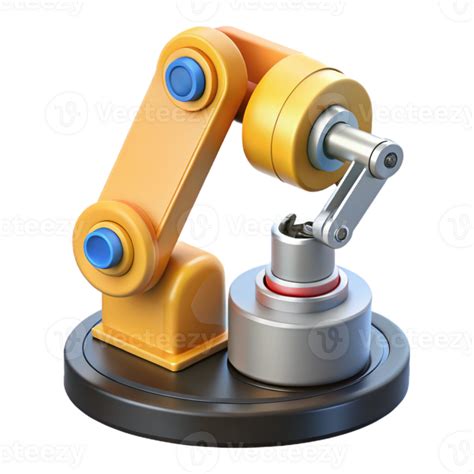 Impressive Artistic A Robotic Arm Assembling A Microchip Precise