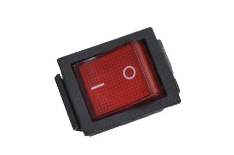 Купить Переключатель KCD2 (RWB-502) On-Off красный 250V 16A T85 (4c) 36 ...