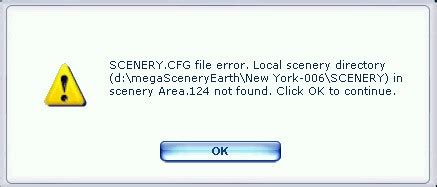 MegaSceneryEarth How To Fix Scenery CFG Errors
