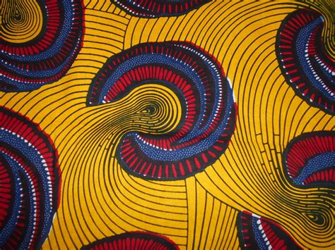 La Mode Africaine Sempare Du Tissu Wax Beauté Féminin