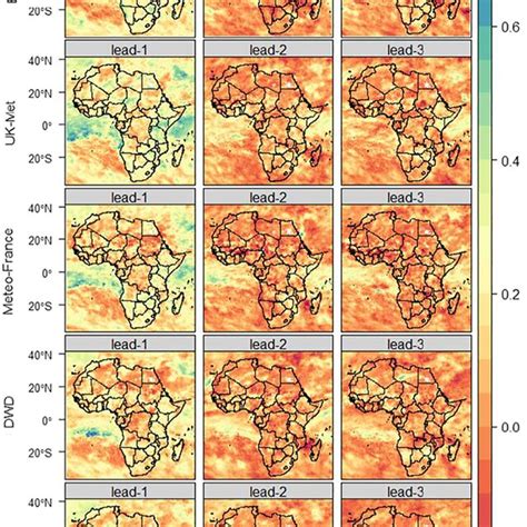 Temporal Correlation Of Monthly Precipitation Anomalies Between Download Scientific Diagram