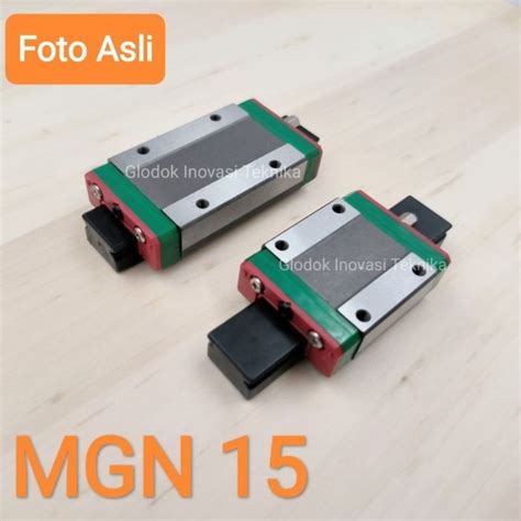 Jual Linear Guide Blok Bearing Sliding Mgn 15 Mm Mgn15 Mgn15h Mgn15c