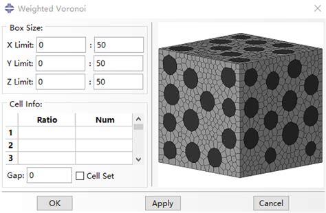 晶体塑性有限元 Abaqus 三维泰森多边形（voronoi模型）插件 V60有限元多晶结构几何下载csdn Csdn博客