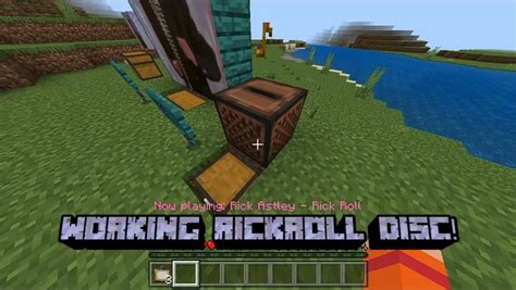 Rickroll Addon But Better Gallery Minecraft Bedrock Addons CurseForge