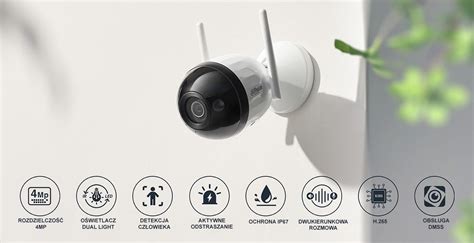 Bullet F4c Pv Kamera Wi Fi Dahua 4mp Napad Pl