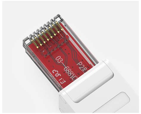 Network Connector Cat 6 Utp Rj45 Plug Toolless Rj45 Rj11 Connector Unshielded Modular Plug