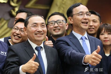 選策會之亂後首度會面 朱立倫讚侯友宜「國民黨最強母雞」 風傳媒