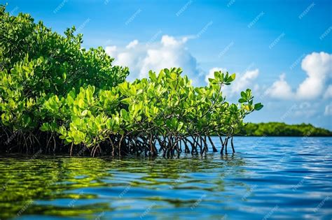 Calculating Biomass Accumulation In Mangrove Fores Generative Ai Premium Ai Generated Image