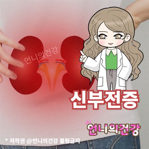 신부전증급성만성말기증상 및 원인 치료법 네이버 블로그