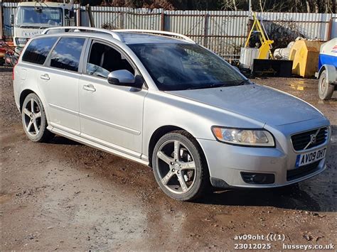 Lot 3020 09 09 Volvo V50 R Design Se D 1997cc 5dr Estate Silver