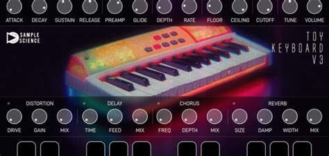 Samplescience Releases Free Toy Keyboard V3 Vst Au Plugin Dawcrash