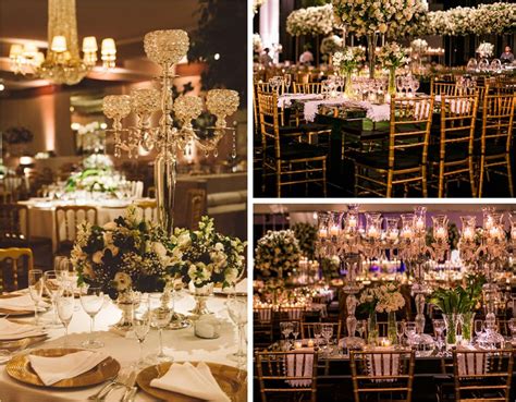 Decoração de Casamento Dourado Dicas e inspirações luxuosas