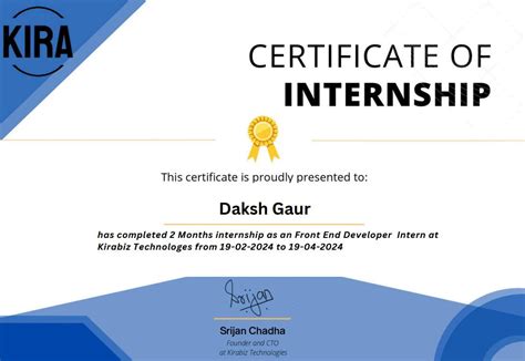 Daksh Gaur On Linkedin Internship Webdevelopment Reactjs Gratitude Professionalgrowth