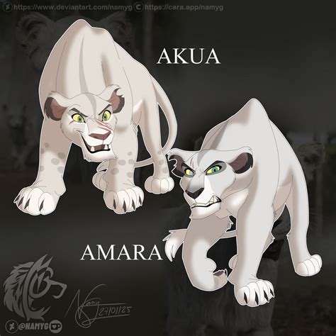 Lk Mufasa2d Akua Amara By Namyg On Deviantart