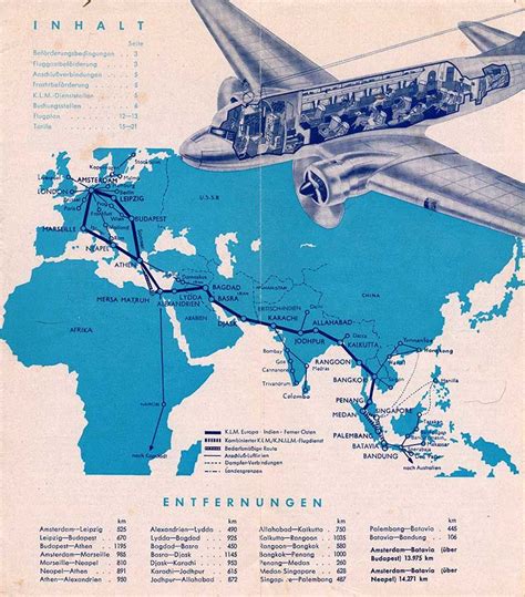 Klm Route Map