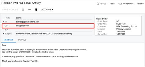 Acumatica Myob Advanced Add An Email Field Stack Overflow