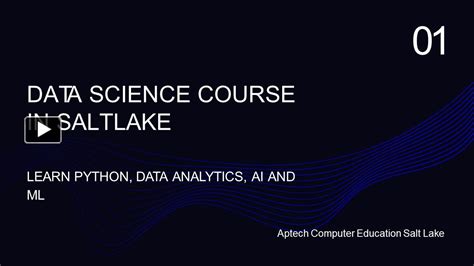 ppt data science course in saltlake powerpoint presentation free to