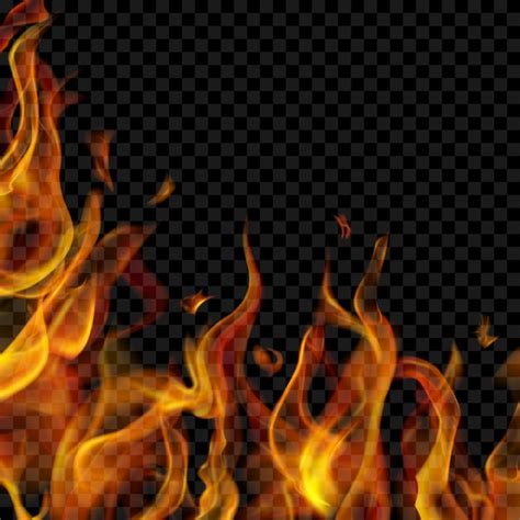 Vecteurs et illustrations de Effet flamme png en téléchargement gratuit