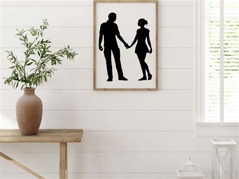 Matching Couple Svg Bundle Happy Valentines Day Svg Couple Shirts