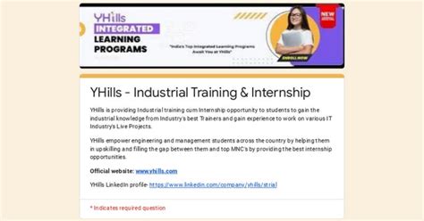shobhit bajpai on linkedin live project based training cum internship