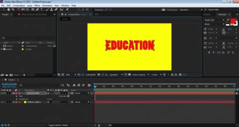 Text Effects In After Effects Examples To Depict Text Animation Effects