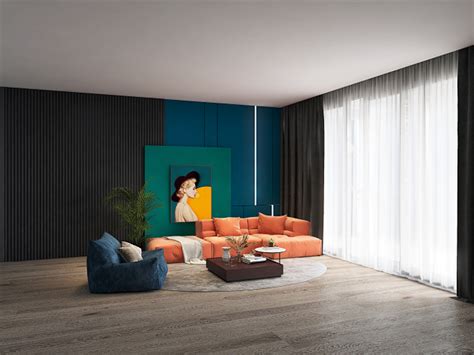 客厅 3d样板间