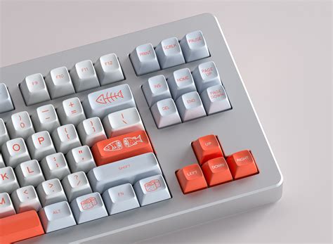 Melgeek Mg Salmon Keycap Set Apos