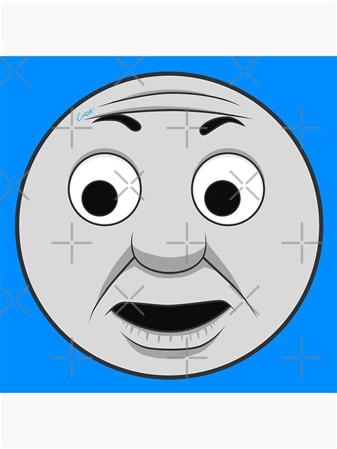 Thomas Surprised Face Poster For Sale By Corzamoon Redbubble