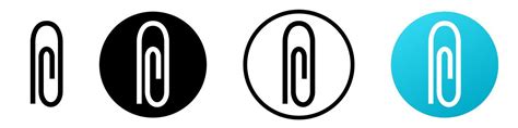 Attach Icon File Clip Symbol 45697631 Vector Art At Vecteezy