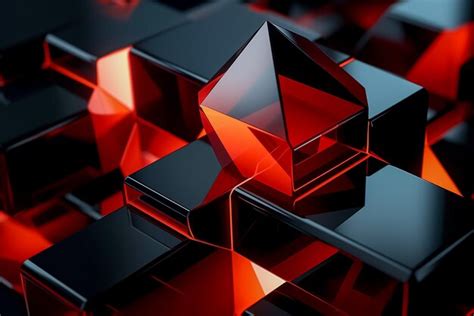 Premium AI Image Radiant Presence Shiny 3D Shapes Illuminated On A Minimalistic Podium Ai