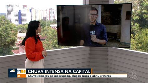 Com Temporal Na Madrugada Manaus Registra Dia Mais Chuvoso Do Ano Diz