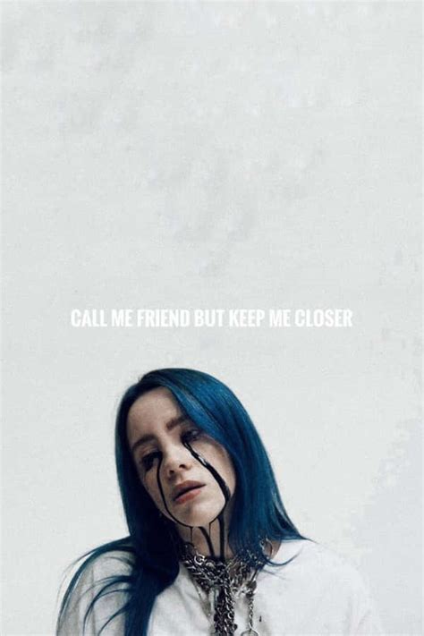 Download Free Billie Eilish Sad Expression Wallpaper