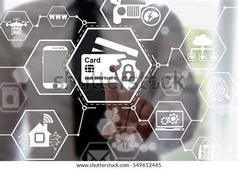 Security Safety Bank Card Iot Future Stock Photo Edit Now 549612445