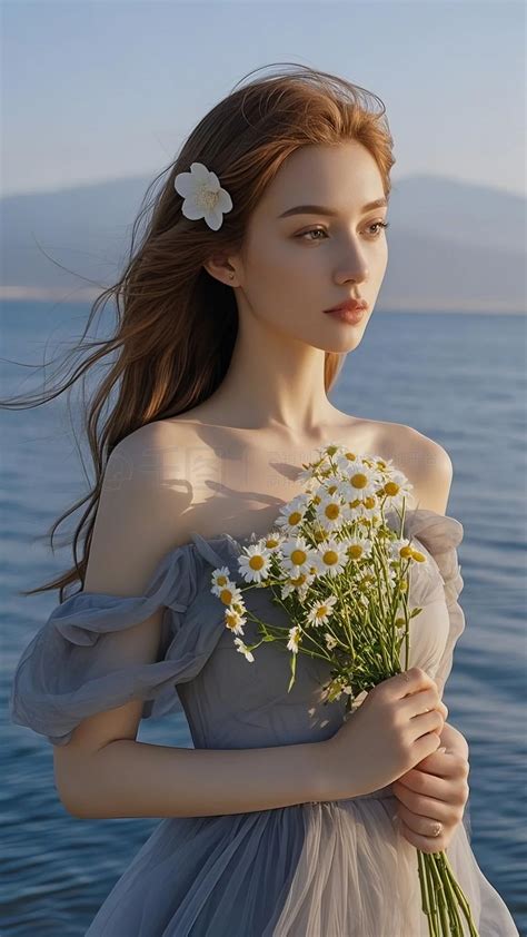 大海ai数字艺术 美女人像艺术拍照写真摄影海边婚纱照背景 Ai人像免费下载 格式 1152像素 编号71310847 千图网