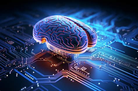 Ai Chipset Melds With Human Brain On Computer Circuit Board For Futuristic Ai And Deep Learning