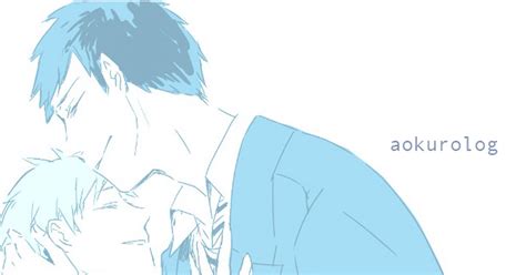 黒子のバスケ 黒バスlog【青黒】 あおぎりのマンガ 青峰大輝 黒子テツヤ 青黒 Pixiv