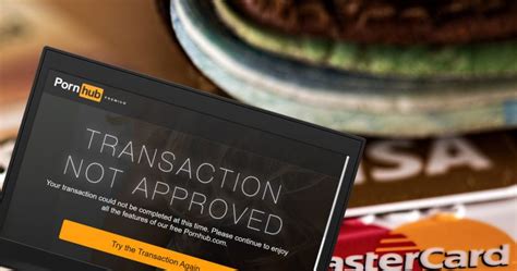 Visa And Mastercard Block Pornhub Payments Over Allegations Of Illegal