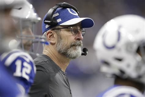 Colts Frank Reich Named Afc Coach Of The Year After Improbable Debut